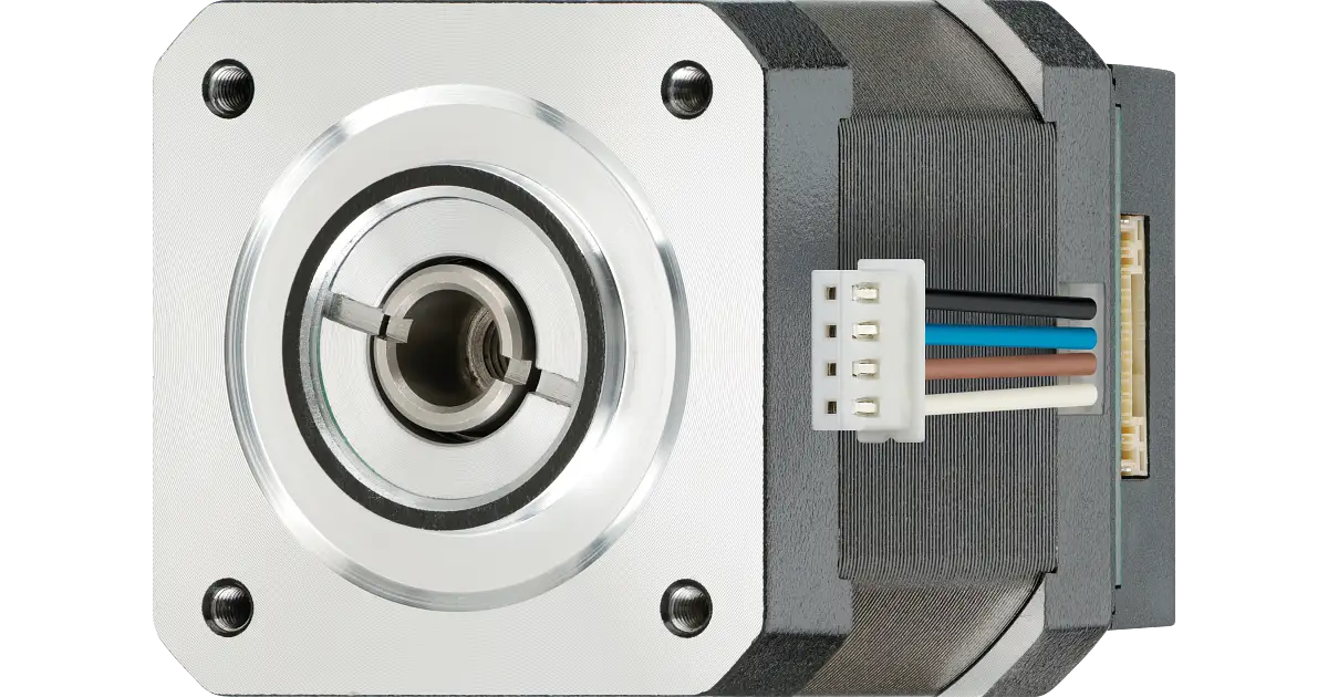 drylin® E Spindelschrittmotor, Litzen mit JST-Stecker und 24V Encoder, NEMA 17